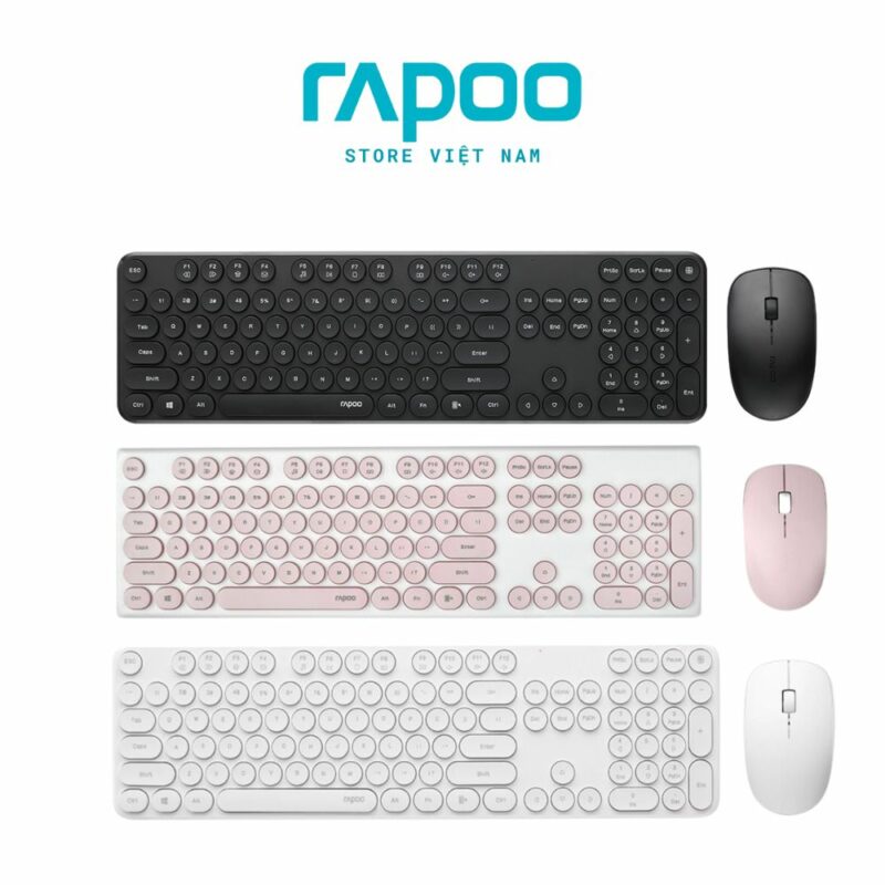 Bộ Bàn Phím Chuột Không Dây Rapoo X260S - Rapoo Việt Nam -Wireless Your Life!