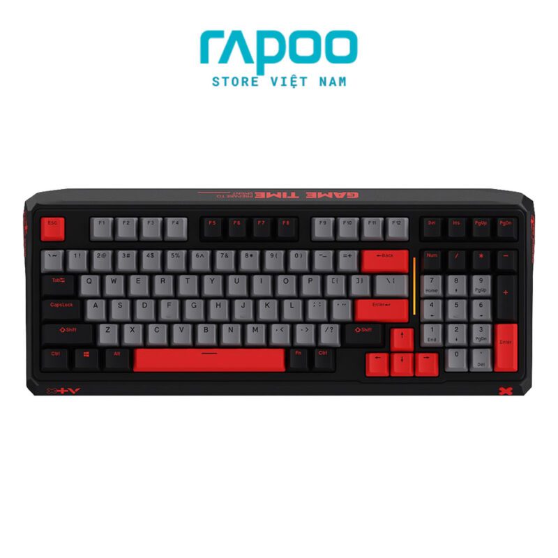 Bàn phím cơ không dây Gaming Rapoo V500PRO-87/ Dualmode (Không LED) - Rapoo Việt Nam -Wireless ...